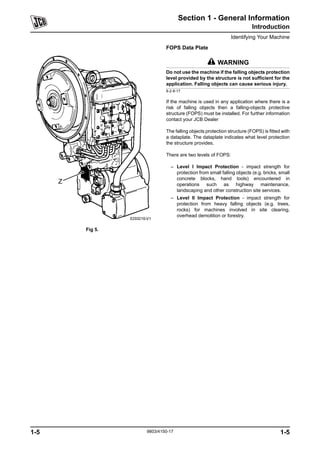 Jcb 416 wheeled loading shovel service repair manual serial number ...