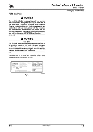 Jcb 416 wheeled loading shovel service repair manual serial number ...