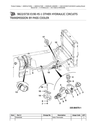 JCB 418S Wheeled Loader Parts Catalogue Manual (Serial Number 02335673 ...