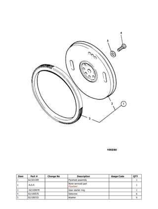 JCB 4CX444 (Sideshift AA AB Engine) BACKOHE LOADER Parts Catalogue ...