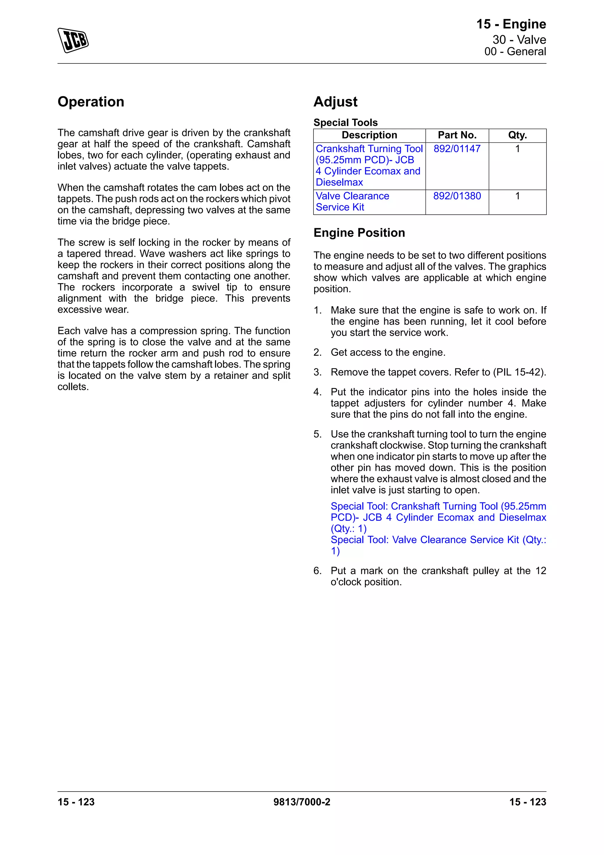 Jcb 4 cx backhoe loader service repair manual sn from 2509500 and up | PDF