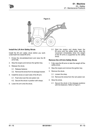 Jcb 4 cx pilingmaster backhoe loader service repair manual sn 2509500 ...