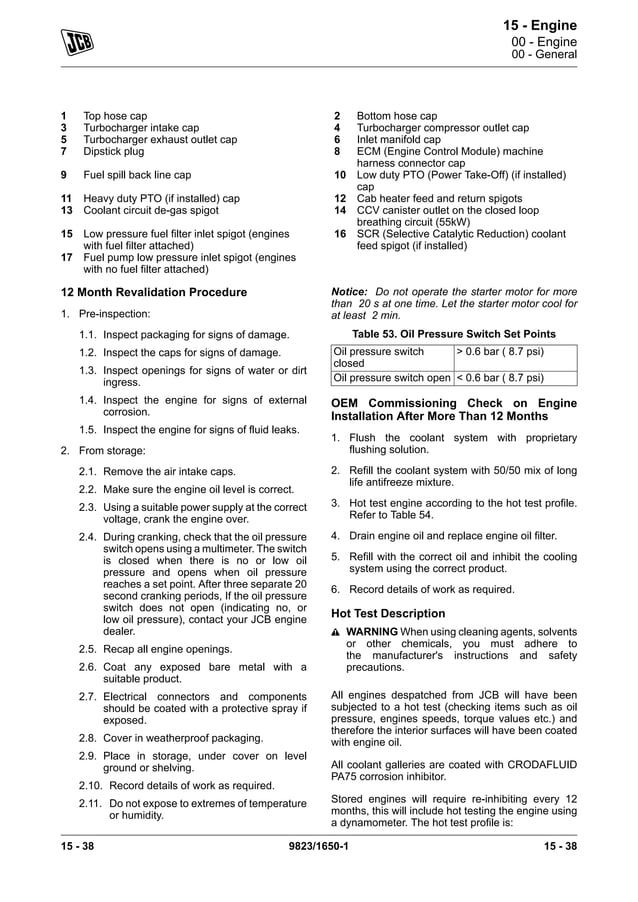 Jcb 512 56 telescopic handler service repair manual (from1402020 onwards) | PDF