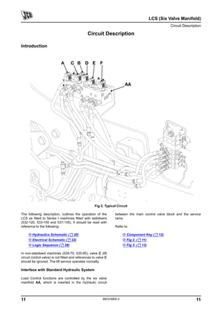 Jcb 520 40 load control (supplement) service repair manual | PDF