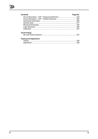 Jcb 520 40 load control (supplement) service repair manual | PDF