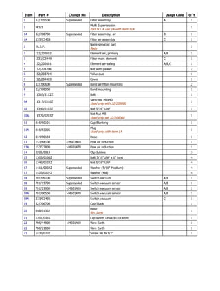 JCB 520M-4 Telescopic Handlers (Loadall) Parts Catalogue Manual (Serial Number 00560153-00560999 ...