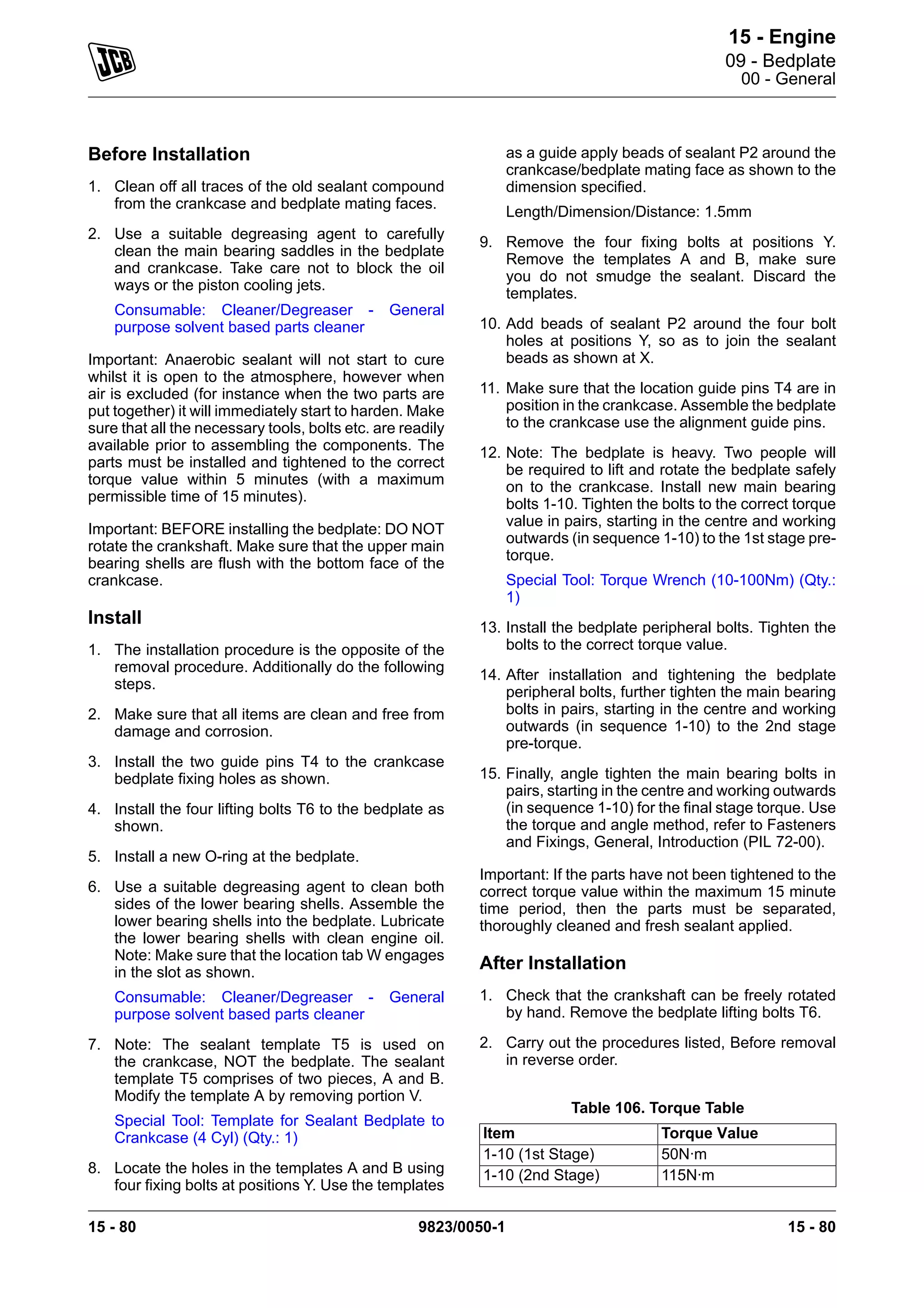 Jcb 526 56 telescopic handler service repair manual sn 2460601 and up | PDF