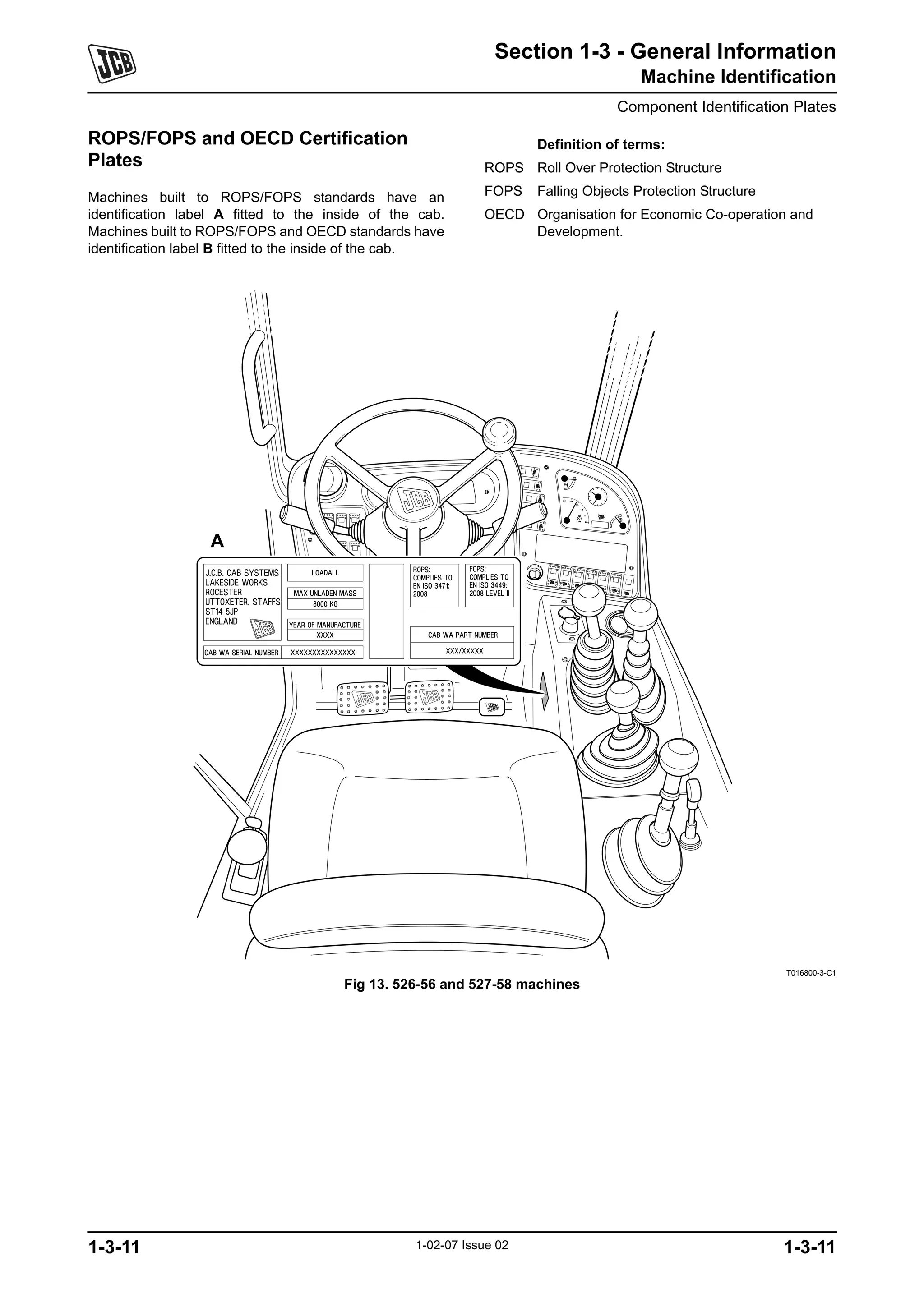 Jcb 531 70 telescopic handler service repair manual serial number range ...