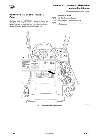 JCB 531-T70 Telescopic Handler Service Repair Manual Serial Number ...
