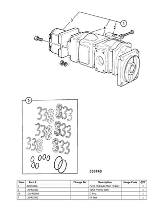 JCB 533-105 Telescopic Handlers (Loadall) Parts Catalogue Manual ...