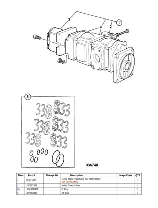JCB 533-105 Telescopic Handlers (Loadall) Parts Catalogue Manual ...