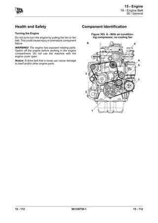 Jcb 535 v140 telescopic handler service repair manual from 2902000 | PDF