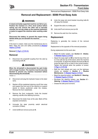 Jcb 540 170 telescopic handler service repair manual | PDF
