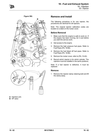 Jcb 560 80 tier 4 telescopic handler service repair manual sn from ...