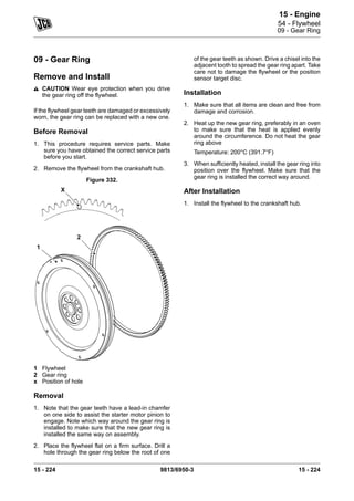 Jcb 5 cx backhoe loader service repair manual sn from 2509500 and up | PDF