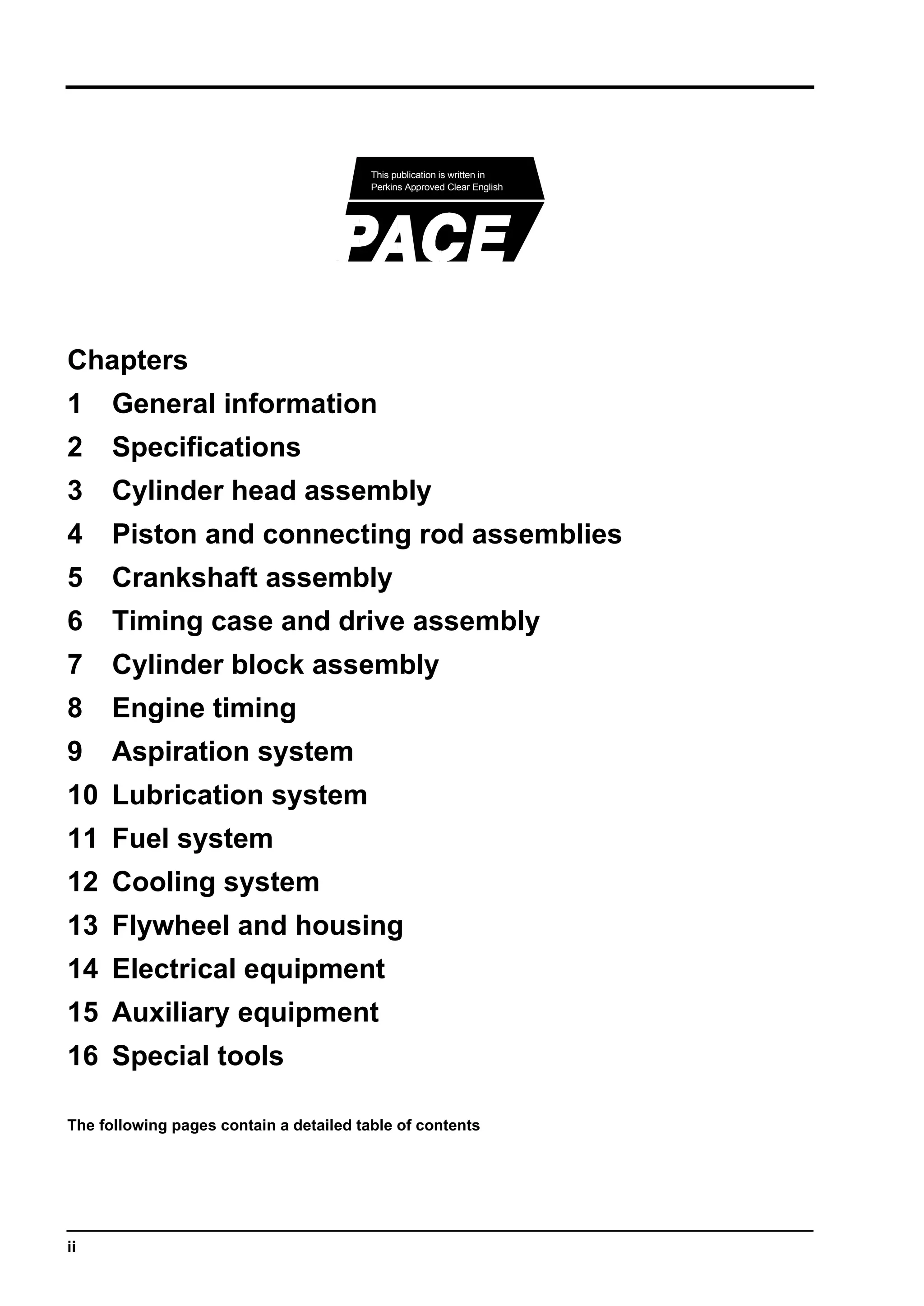 Jcb diesel 1000 series engine model aa service repair manual | PDF