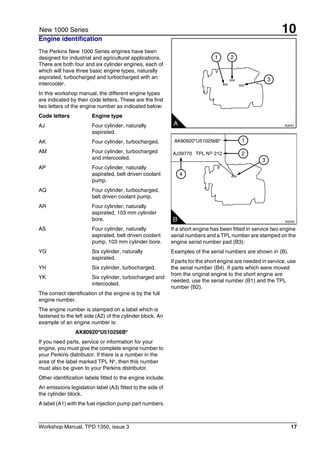 Jcb diesel 1000 series engine model ap service repair manual | PDF