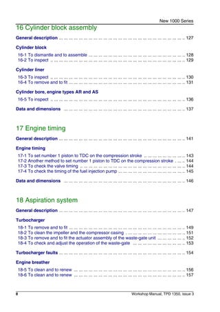 Jcb diesel 1000 series engine model aq service repair manual | PDF