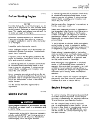 Jcb diesel 400 series engine service repair manual | PDF