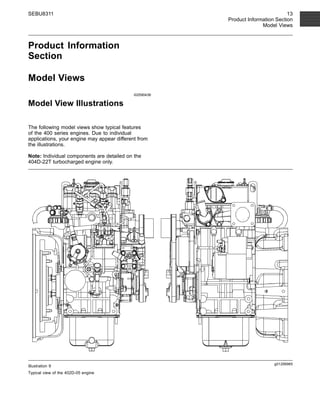 Jcb diesel 402 d 403d 404d series engine model gh service repair manual ...