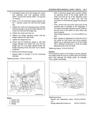 Jcb isuzu 4 hk1 engine service repair manual | PDF