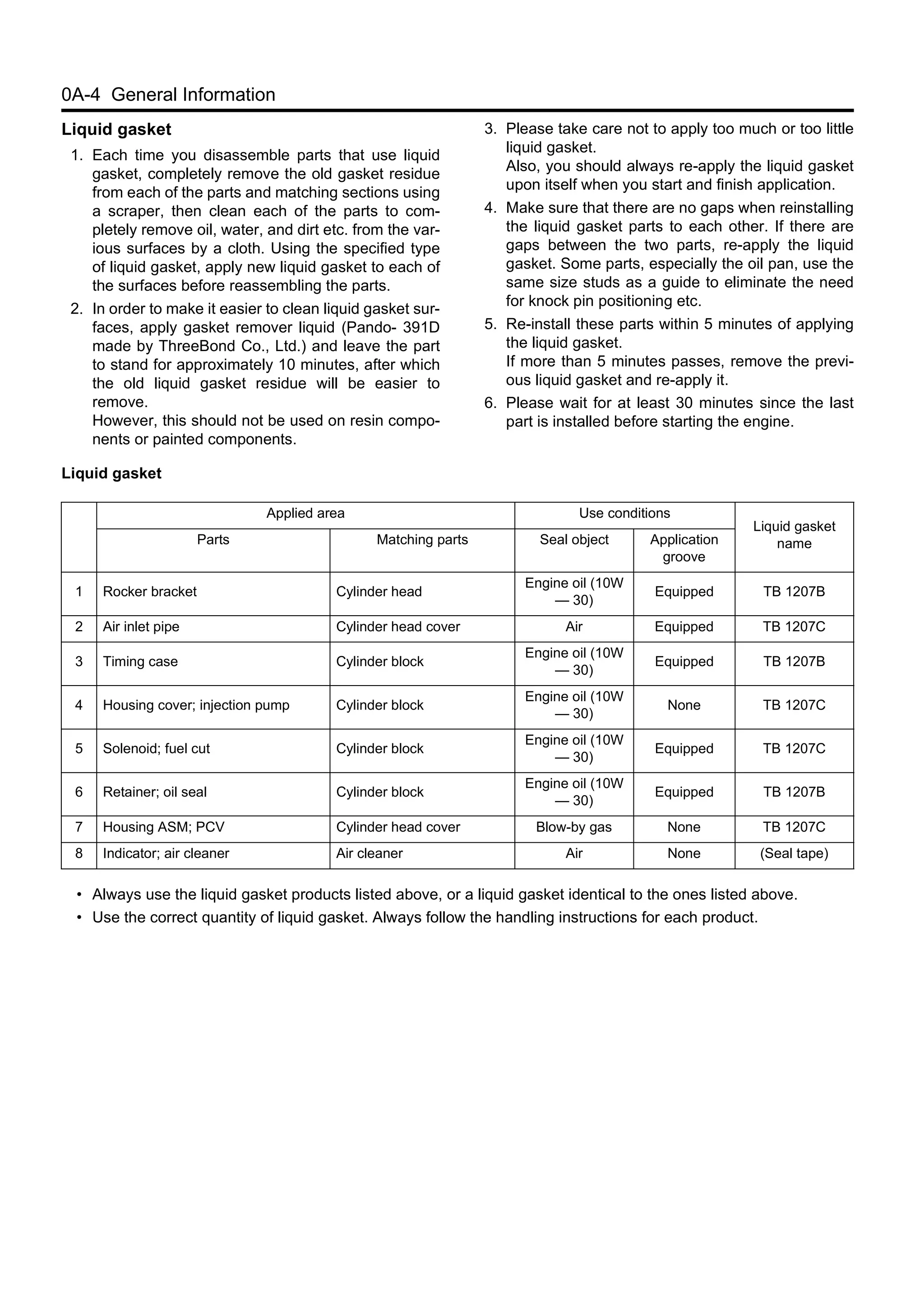 Jcb isuzu engine au 4 le2 bv-4le2 service repair manual | PDF