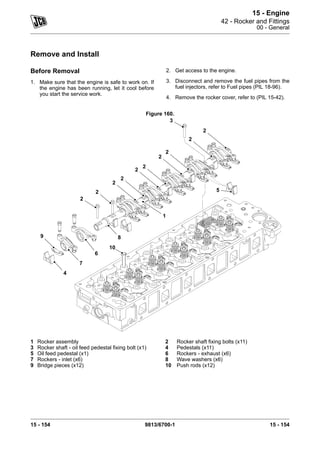 Jcb jcb305, js305 excavator service repair manual (from 2452101 to ...