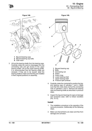 Jcb jcb305, js305 excavator service repair manual (from 2452201 to ...