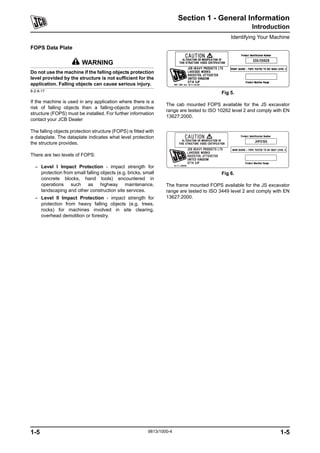 JCB JS130 Tracked Excavator Service Repair Manual SN 01786463 to ...