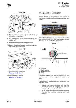 Jcb js145 excavator service repair manual sn 2397465 and up | PDF