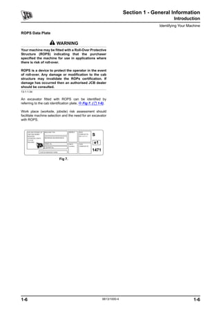 JCB JS145 Tracked Excavator Service Repair Manual SN 01786864 to ...