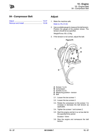 Jcb js205 tracked excavator service repair manual sn from 2236511 to ...