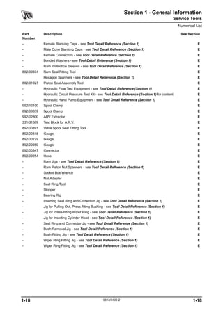 Jcb js220 tracked excavator service repair manual sn2163177 to 2168079 ...