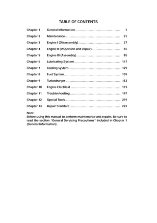 JCB JS460 Engine Isuzu AA-6SD1T Service Repair Manual.pdf