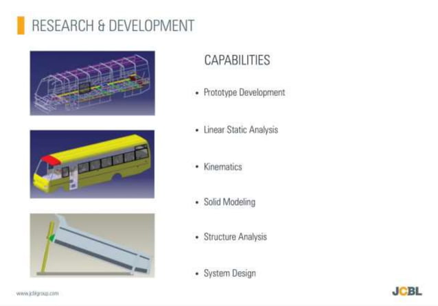 JCBL Group : Best Bus Body Builders in India | PPT