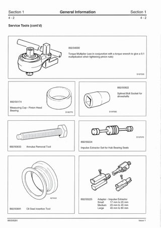 Jcb pd40 axles service repair manual | PDF