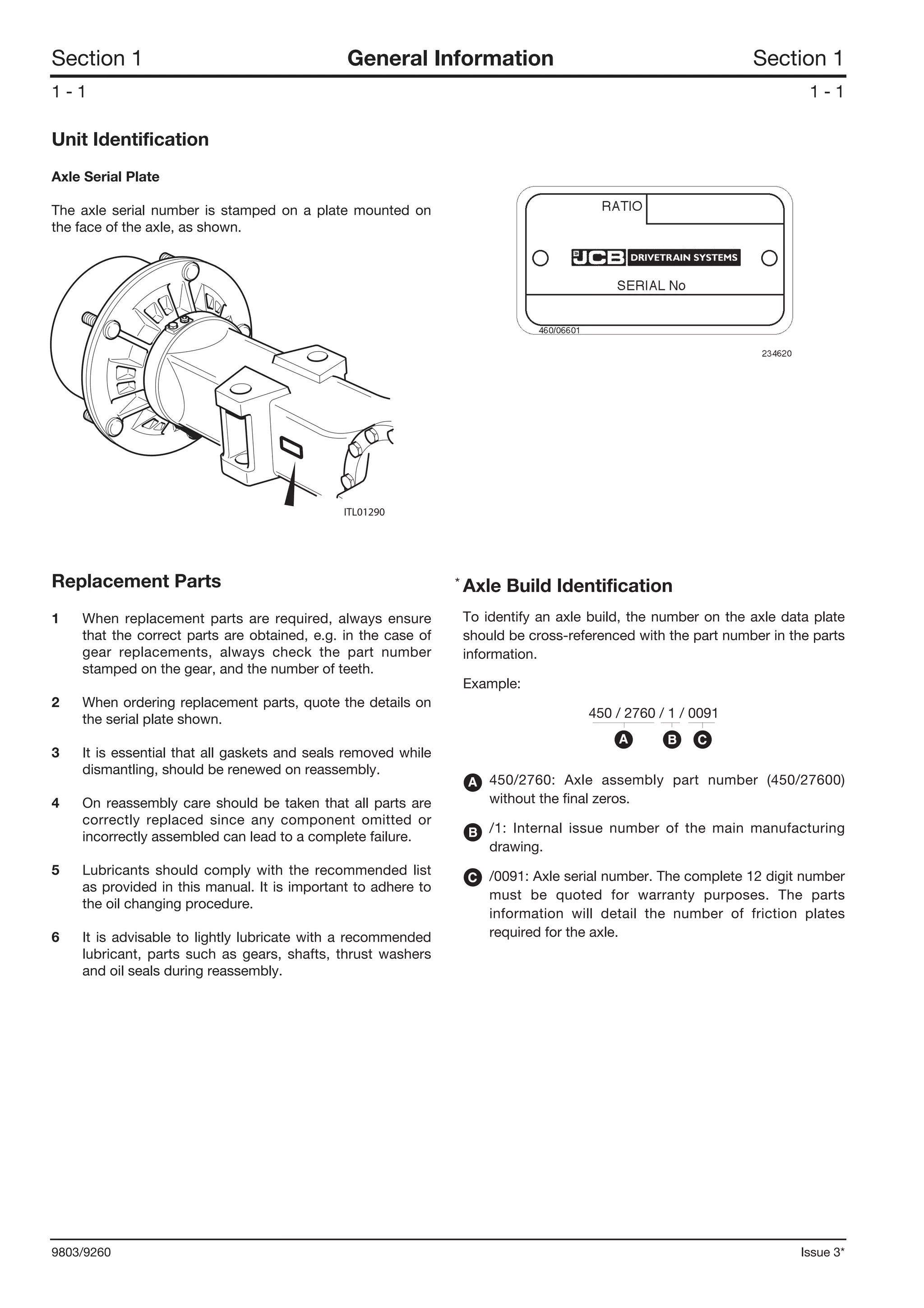 Jcb pd55 axles service repair manual | PDF