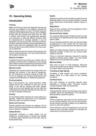 Jcb s1930 e mobile elevating work platform service repair manual sn ...