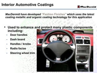 Decorative coatings for Agricultural and Construction vehicles | PPT