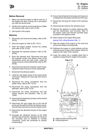 Jcb t2 t3 mech engine 4 cyl service repair manual | PDF