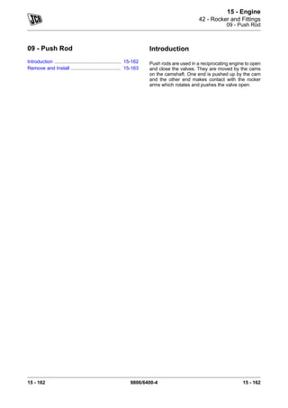 Jcb t4 f 444 elec engine (4 cyl) service repair manual | PDF