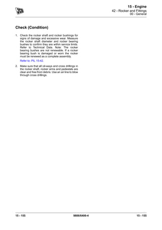 Jcb t4 f 444 elec engine (4 cyl) service repair manual | PDF