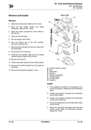 Jcb tlt 30 g teletruk (variable reach truck) service repair manual sn ...
