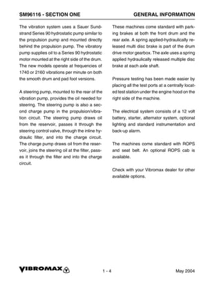 JCB VIBROMAX VM186 Single Drum Roller Service Repair Manual.pdf