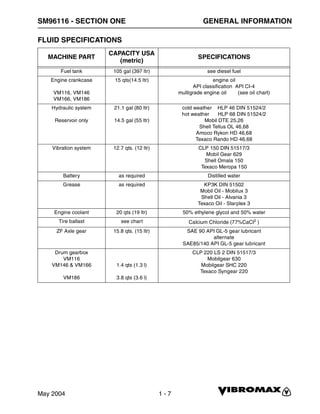 JCB VIBROMAX VM186 Single Drum Roller Service Repair Manual.pdf