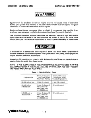 Jcb vibromax w1500 trench roller service repair manual | PDF