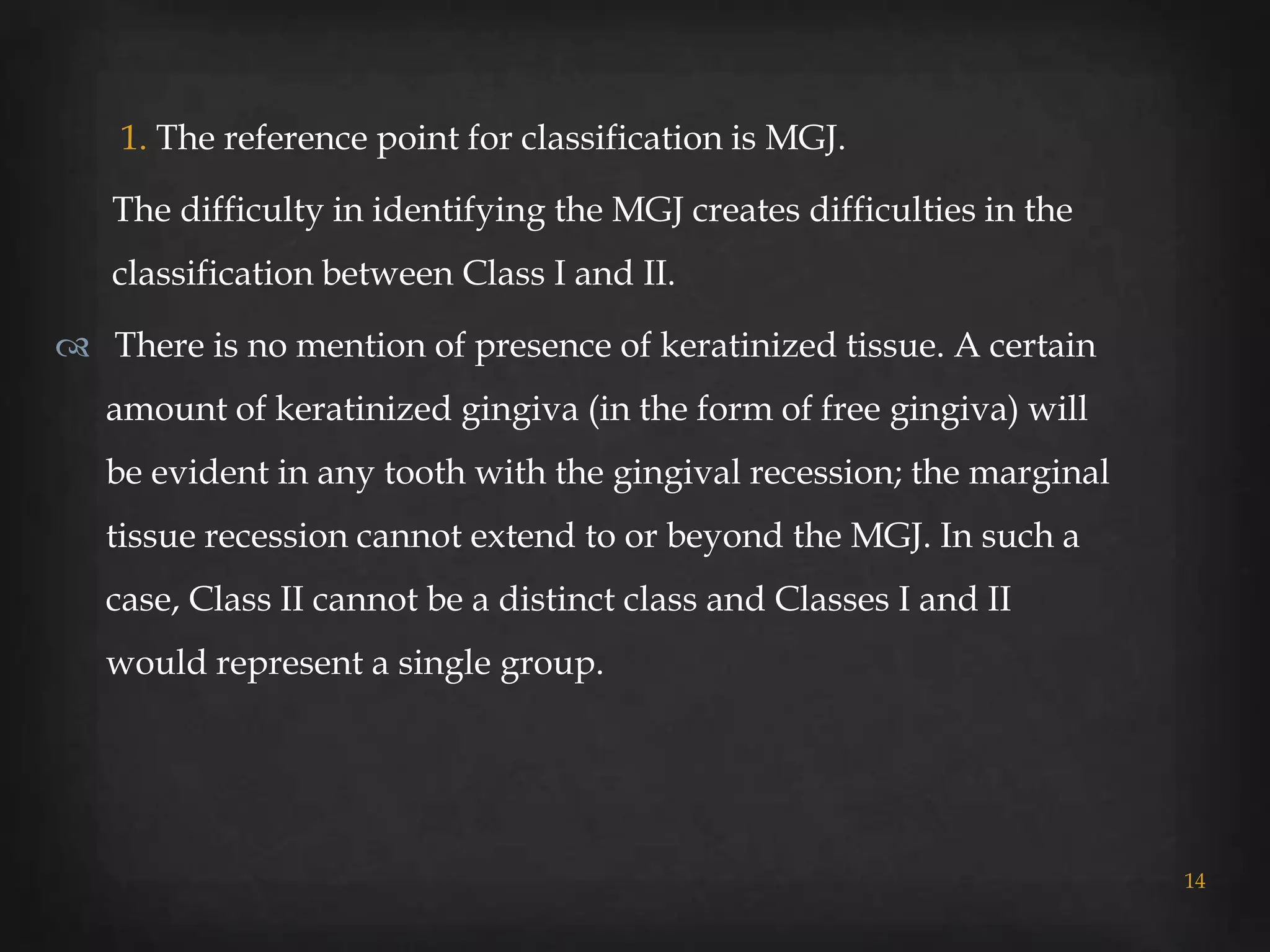Gingival recession classifications | PPTX | Dental Health | Diseases ...