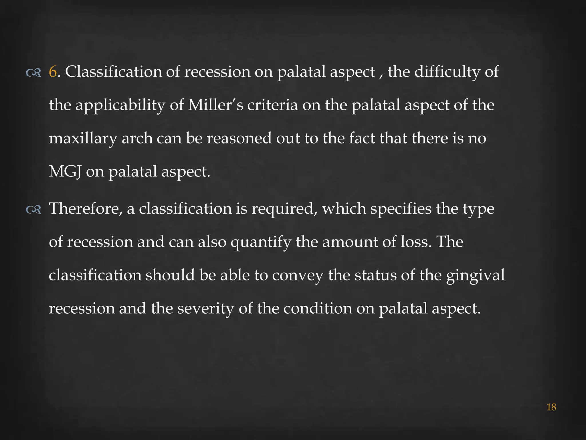 Gingival recession classifications | PPTX