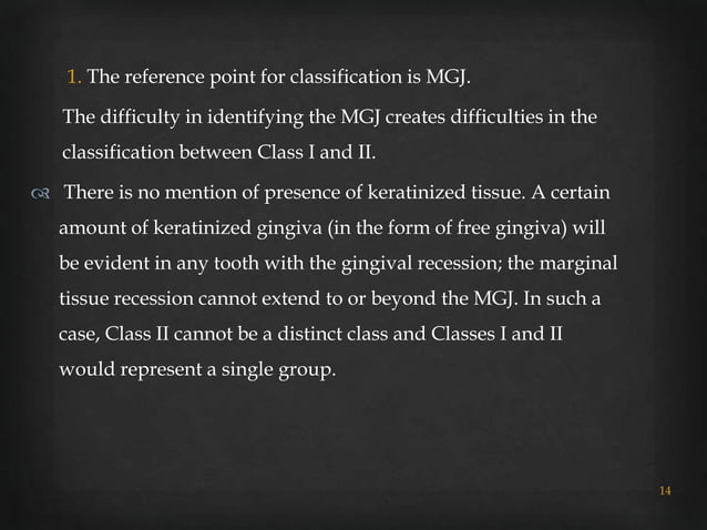 Gingival recession classifications | PPTX | Dental Health | Diseases ...