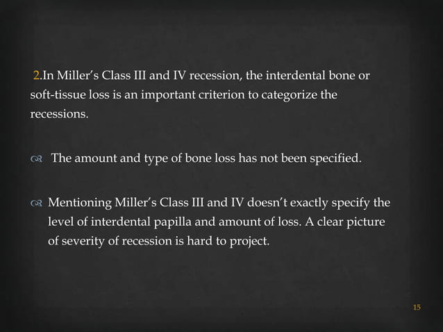 Gingival recession classifications | PPTX | Dental Health | Diseases ...